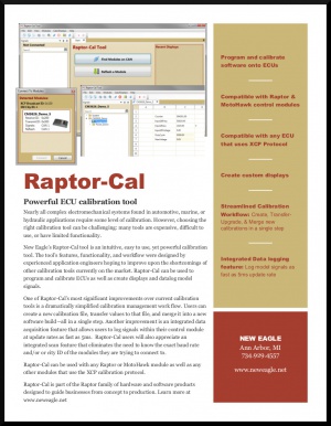 Raptor-Cal - NewEagleWiki